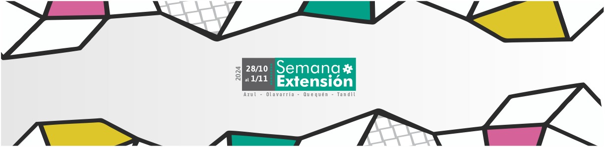 Programa Semana de la Extensión 2024 | Secretaría de Extensión UNICEN